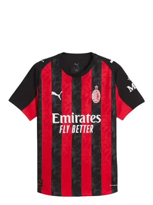 PUMA Ac Milan '25/'26 Home Authentic Jersey - For All Time Red/black