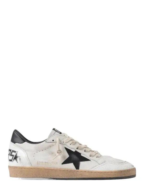 GOLDEN GOOSE Ball Star Sneakers - White/black