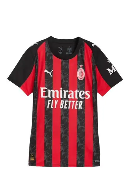 PUMA Ac Milan 25/26 Home Replica Jersey - For All Time Red/black