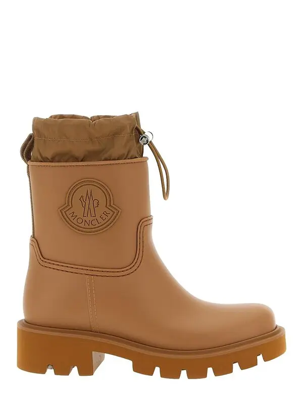 Moncler Kickstream Rain Boots - Brown