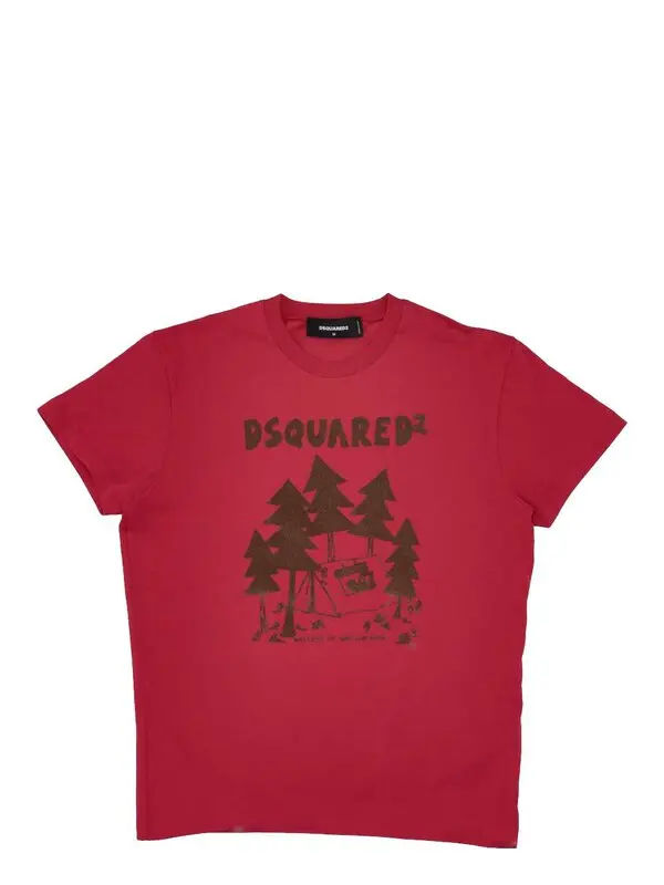 Dsquared2 Cotton T-shirt - Red