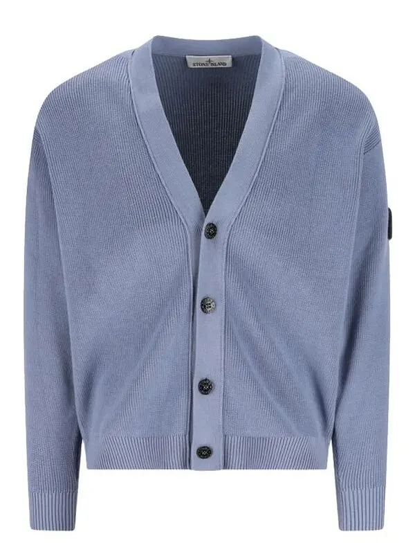 Stone Island Cardigan - Blue