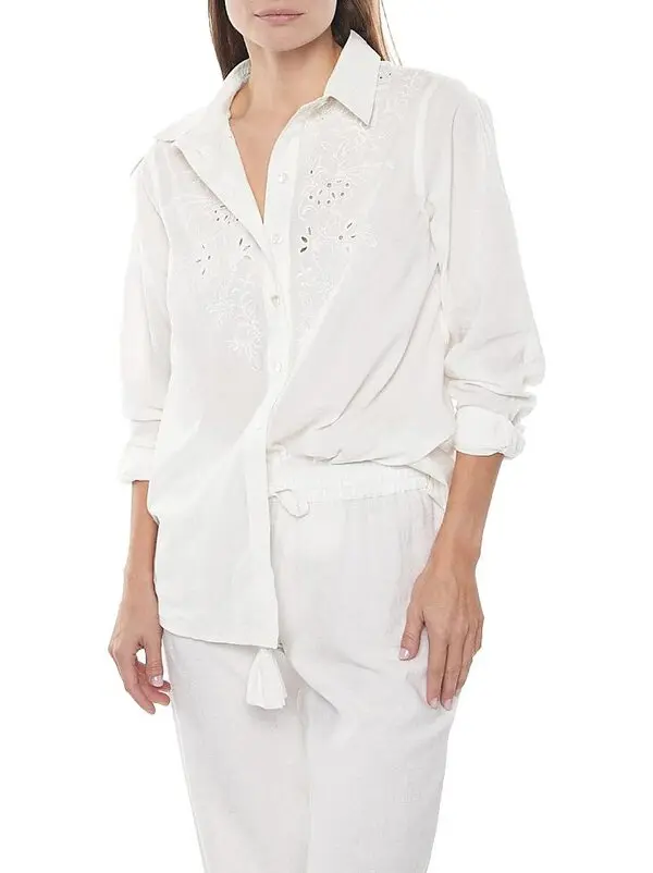 Calypso St. Barth Lucille Top - White