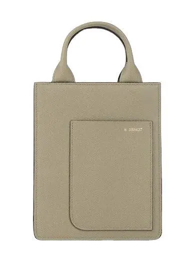VALEXTRA Calfskin Handbag - Sage Green