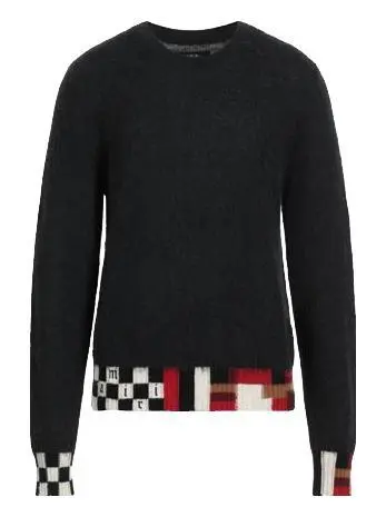 Amiri Long Sleeve Crewneck Sweater - Black