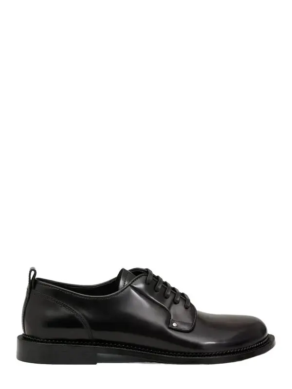 Ami Anatomical Toe Derby Shoes - Black
