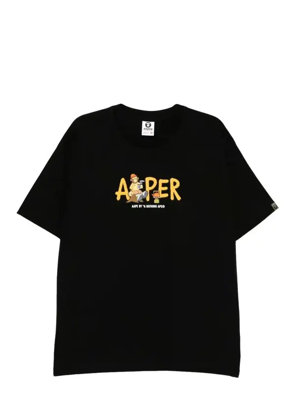 AAPE BY *A BATHING APE® Aaper T-shirt - Black