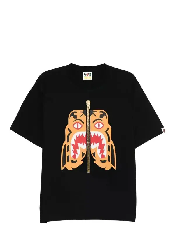 A BATHING APE Tiger T-shirt - Black