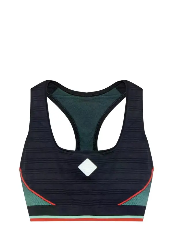 Casablanca Racerback Sports Bra - Black