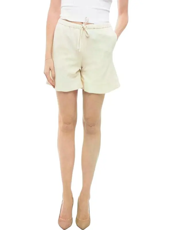 BY MALENE BIRGER Drawstring Shorts - Neutrals