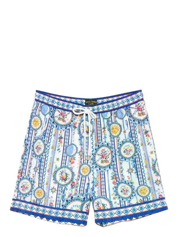 Camilla Tiles Darls Swim Shorts - White