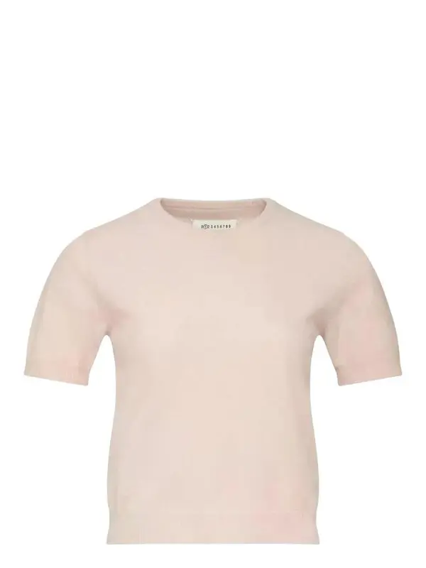 MAISON MARGIELA Fine-knit T-shirt - Pink