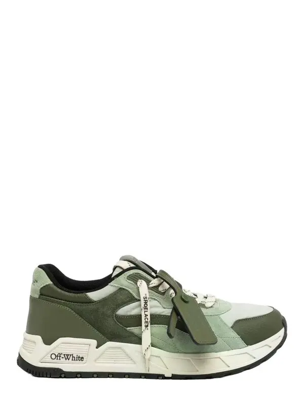 Off-White Kick-off Combo Sneakers - Green