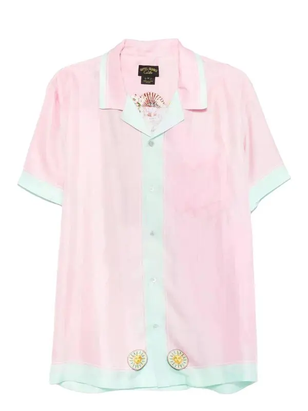 Camilla Silk Shirt - Pink