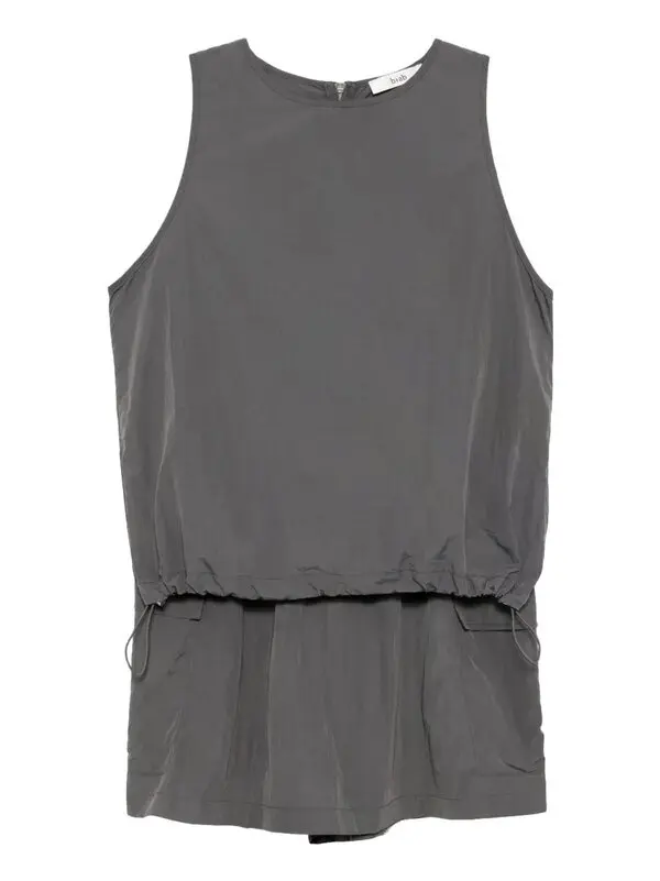 B+AB Sleeveless Top And Skorts Set - Grey