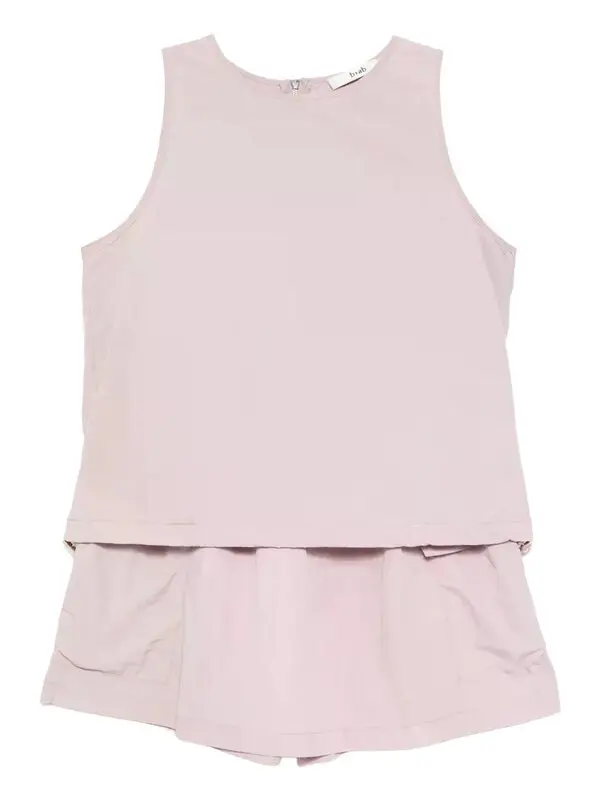 B+AB Sleeveless Top And Skorts Set - Purple