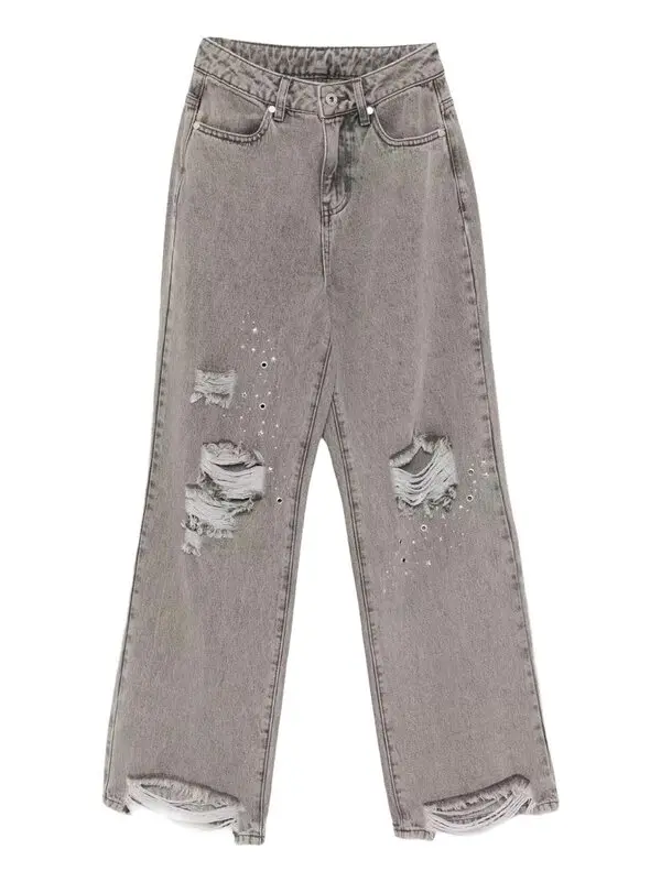 MUSIUM DIV. Distressed Jeans - Grey