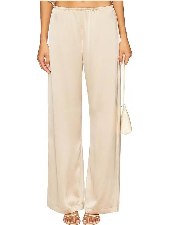 LESET Barb Wide-leg Pant - Sand