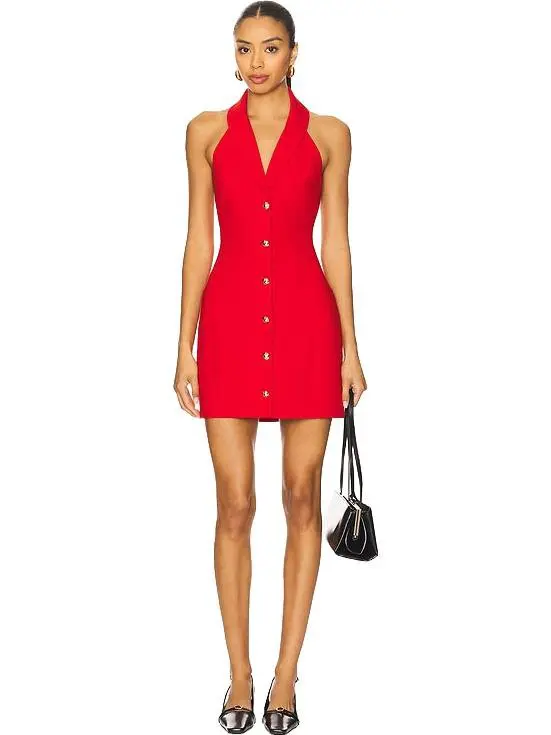 LOVERS AND FRIENDS Agnes Mini Dress - Red