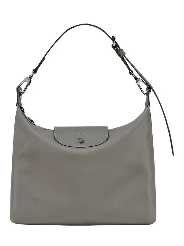 Longchamp Le Pliage Xtra Leather Hobo Bag - Turtledove