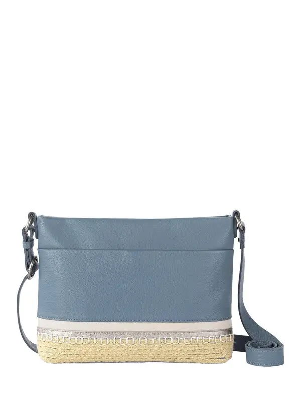 THE SAK Melrose Leather Crossbody Bag - Maritime Espadrille
