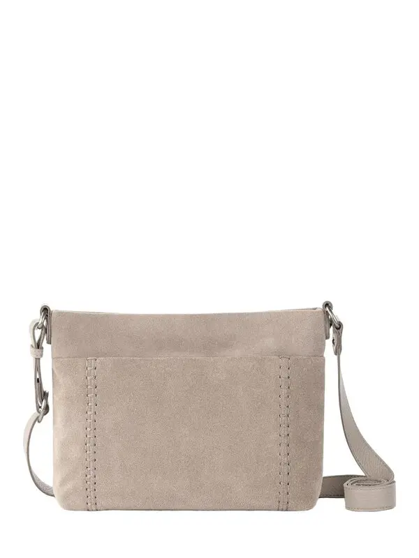 THE SAK Melrose Leather Crossbody Bag - Sand Suede