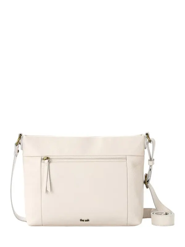 THE SAK Melrose Leather Crossbody Bag - Stone