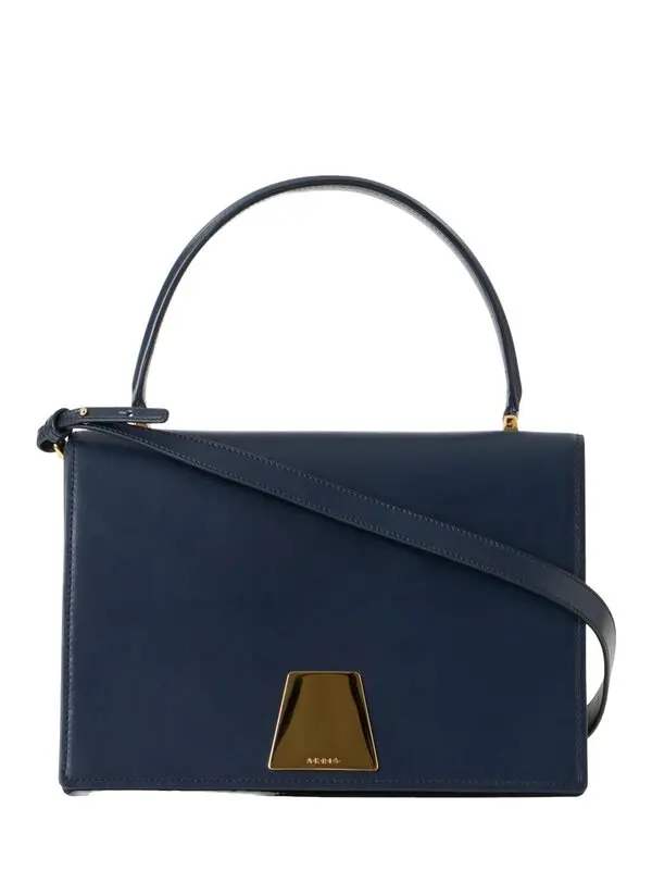 Akris Medium Alice Top Handle Bag - Denim
