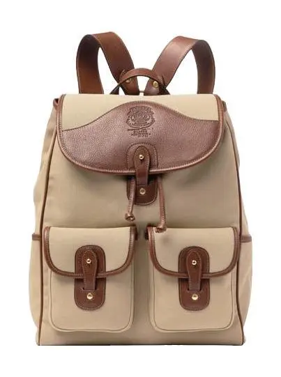 Ghurka Blazer No. 278 Backpack - Khaki Twill / Vintage Chestnut