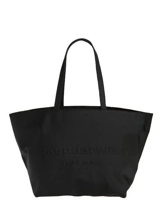 Alexander Wang Punch Nylon Canvas Tote - Black