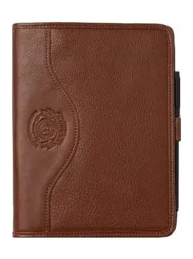 Ghurka Refillable Journal - Vintage Chestnut Leather