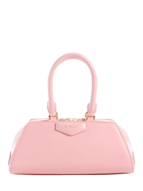Givenchy Mini Antigona Leather East/west Satchel - Flamingo