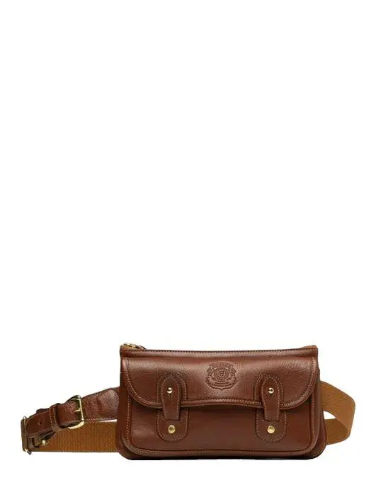 Ghurka Belt Bag No. 114 - Vintage Chestnut Leather