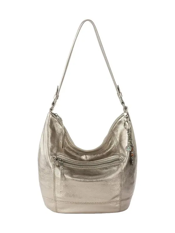 THE SAK Sequoia Leather Hobo Bag - Pyrite