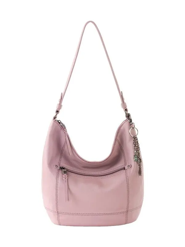 THE SAK Sequoia Hobo Leather Bag - Rosewood
