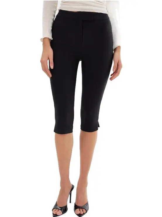 LAMARQUE Stretch Twill Capri - Black