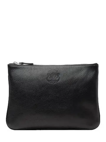 Ghurka Pouch Ii No. 64 - Vintage Black Leather