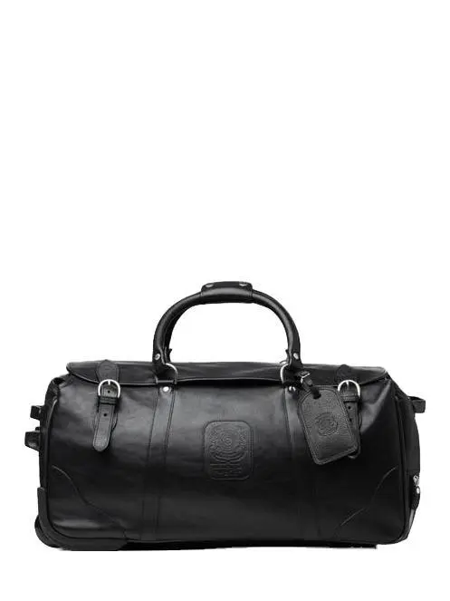Ghurka Kilburn Rs No. 252 Rolling Duffel - Vintage Black Leather