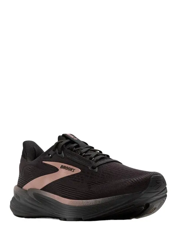 Brooks Revel Running Shoe - Black/black/rose Gold