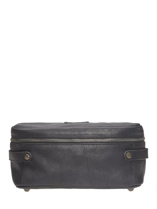 Will Leather Goods Desmond Travel Kit - Black