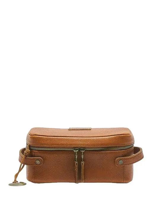 Will Leather Goods Desmond Travel Kit - Tan