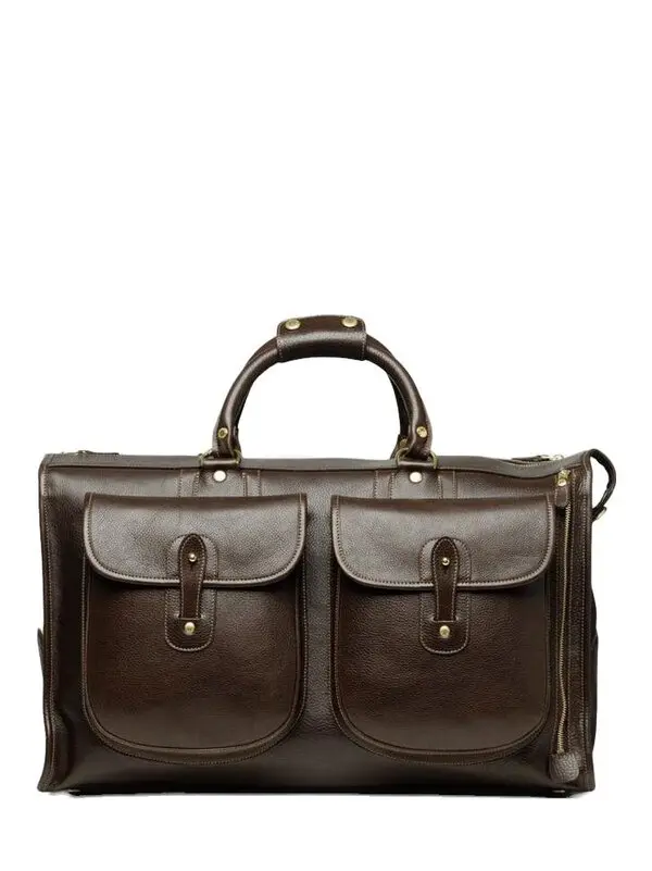 Ghurka Express No. 2 Travel Bag - Vintage Walnut Leather