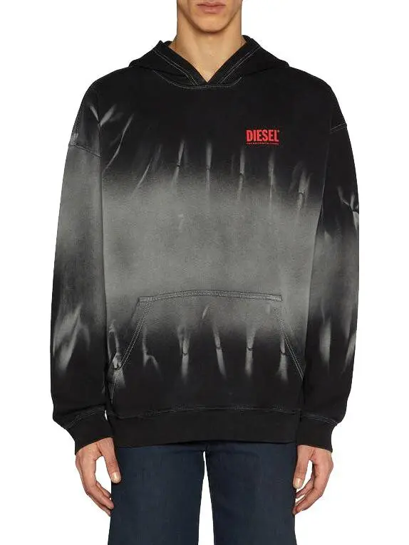 DIESEL® S-boxt Oversize Hoodie - Very/black