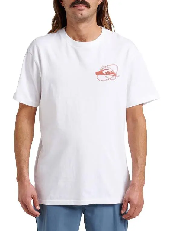 Quiksilver Wave Festival Graphic T-shirt - White