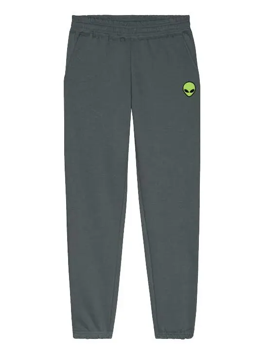 DALIX Alien Heavyweight Fleece Sweatpant - Space Gray