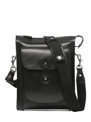 Ghurka Gearpack No. 4 Messenger Bag - Vintage Black Leather