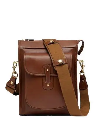 Ghurka Gearpack No. 4 Messenger Bag - Vintage Chestnut Leather