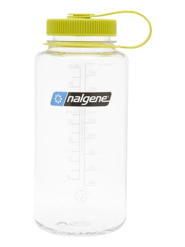 NALGENE Wide Mouth Tritan Sustain Water Bottle 1l - Clear/green