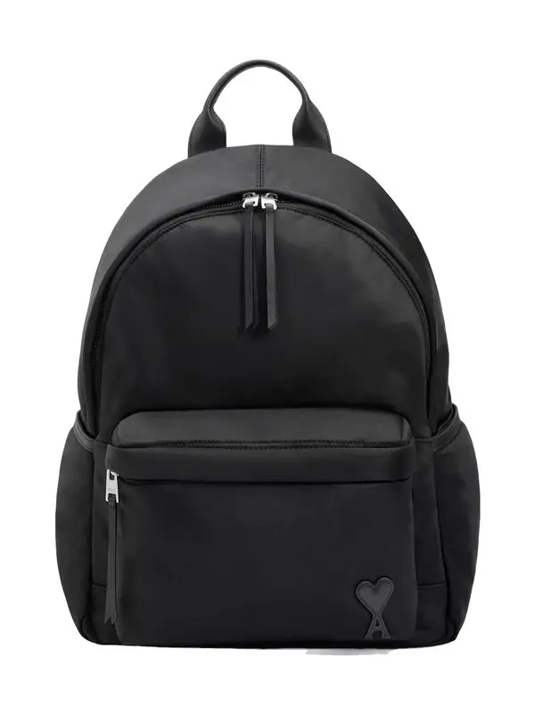 AMI Paris Marcel Backpack - Black