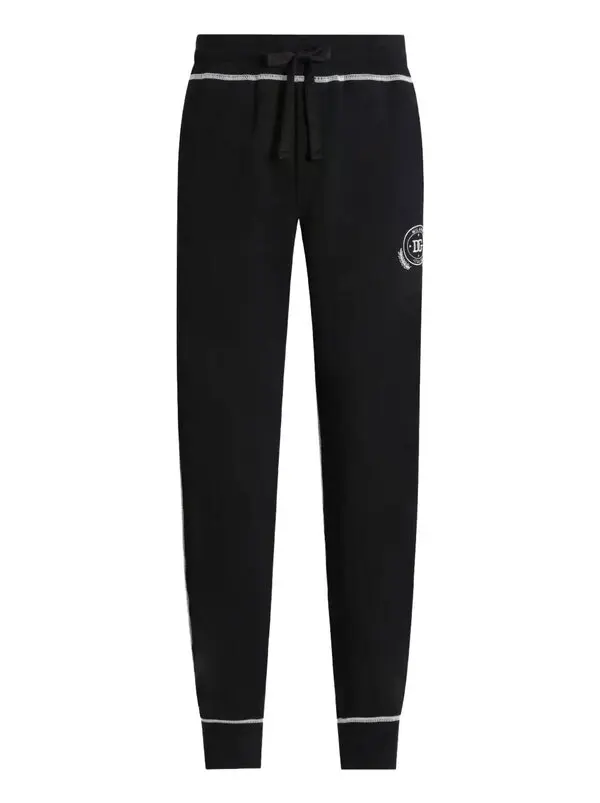 Dolce & Gabbana Cotton Track Pants - Black